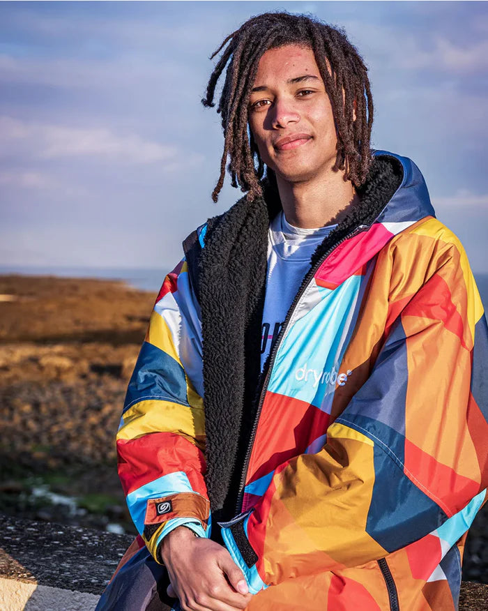 Dryrobe Advance Long Sleeve Abstract Limited EdItion | Newquay Camping